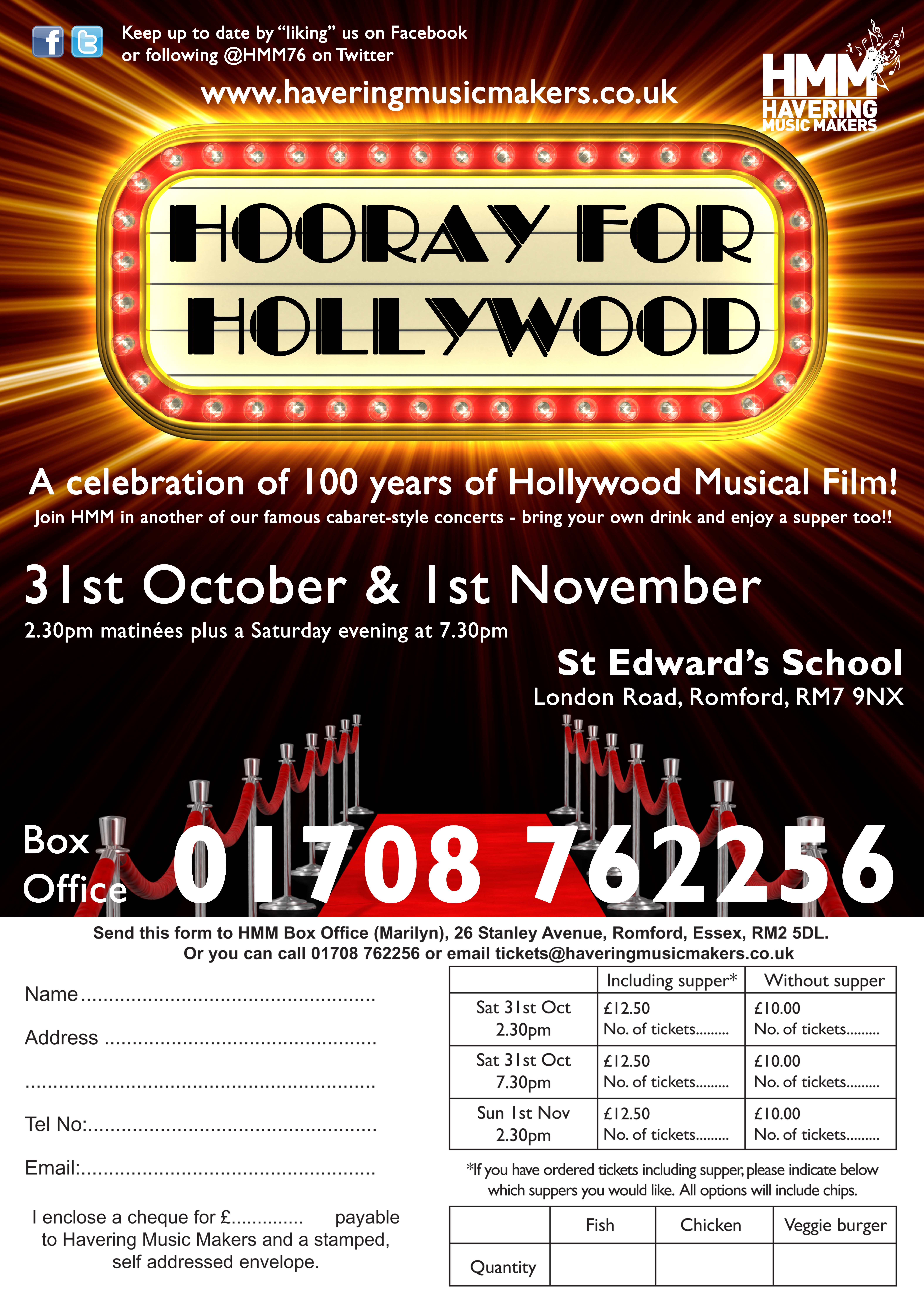 HMM - Hooray For Hollywood (Oct/Nov 2015)